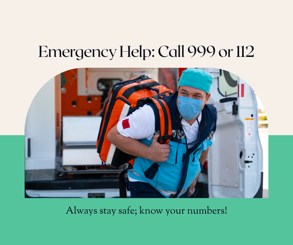 Call 999 or 112 for Emergency Help - Healthhype