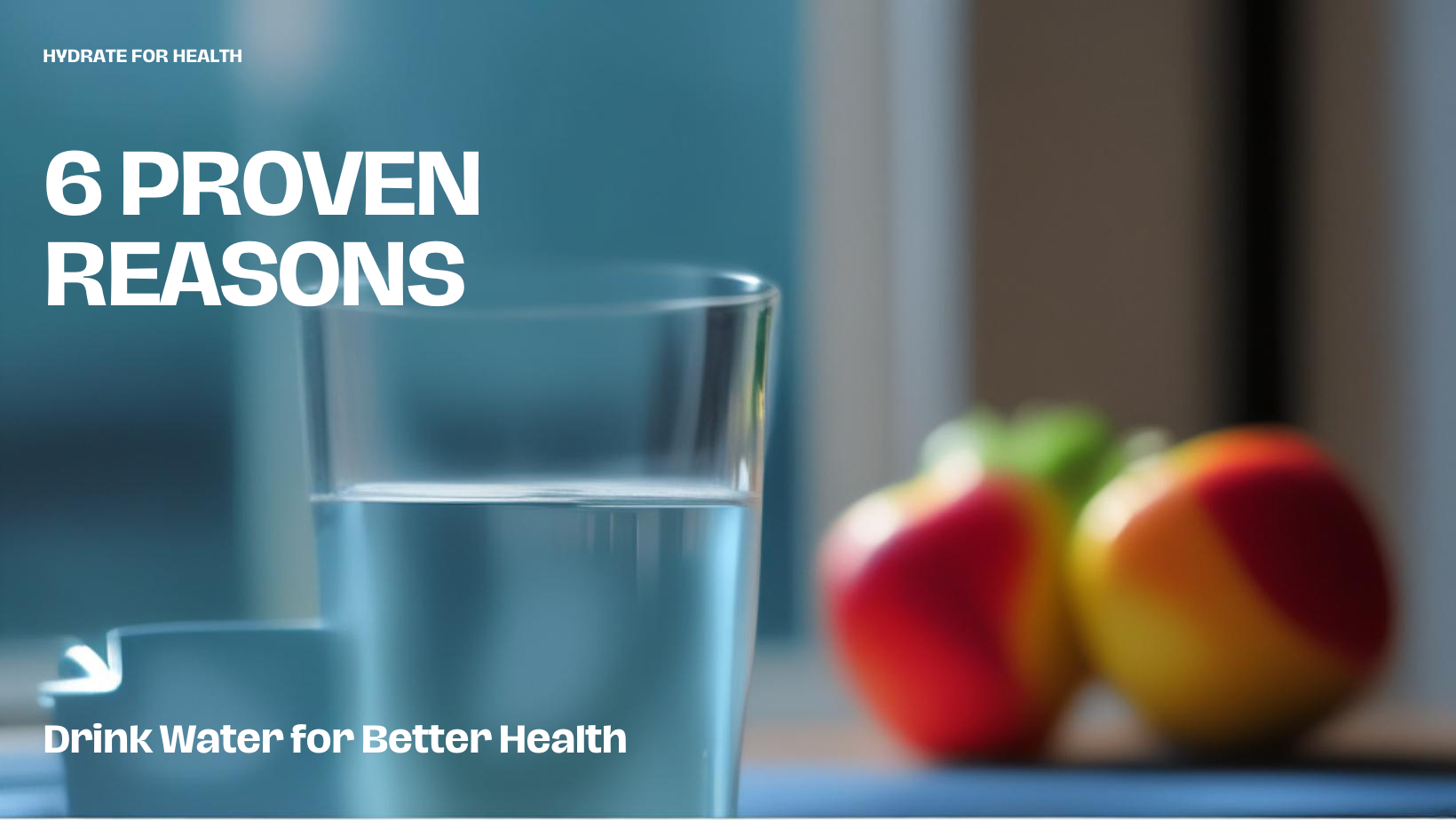 6 Proven Reasons Drinking Water Helps You Lose Weight Easily - Healthhype